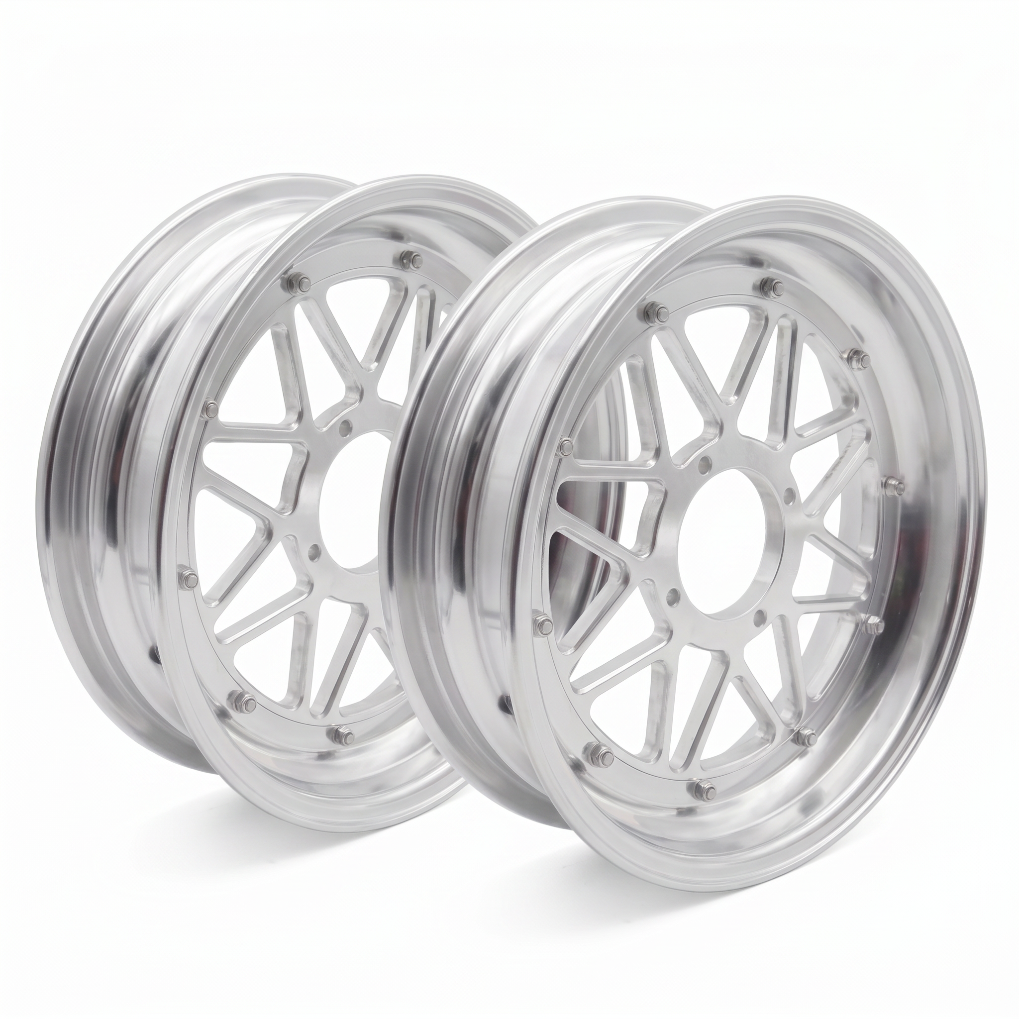 Tubeless rim set 12 inch - 3.50 x 3.00 - For Dax and Monkey – Motordash